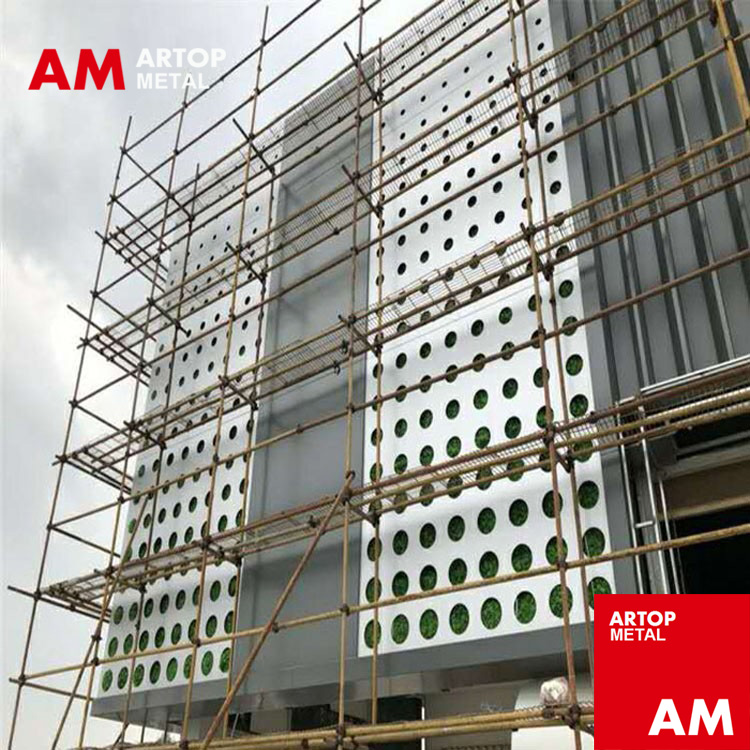 Aluminium Facade Systems Decorative Panels - Artop Metal