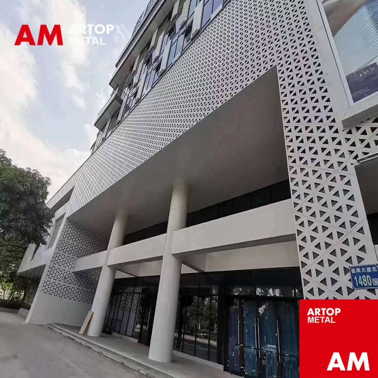 Decorative Metal Panels Aluminium Facade Cladding - Artop Metal