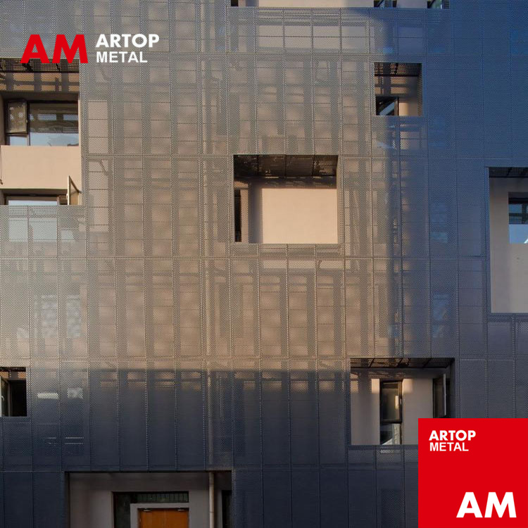 Aluminium Facade Systems Decorative Panels - Artop Metal