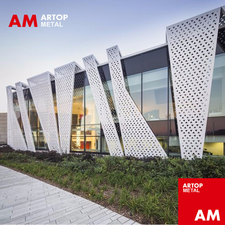 Decorative Metal Panels Aluminium Facade Cladding - Artop Metal